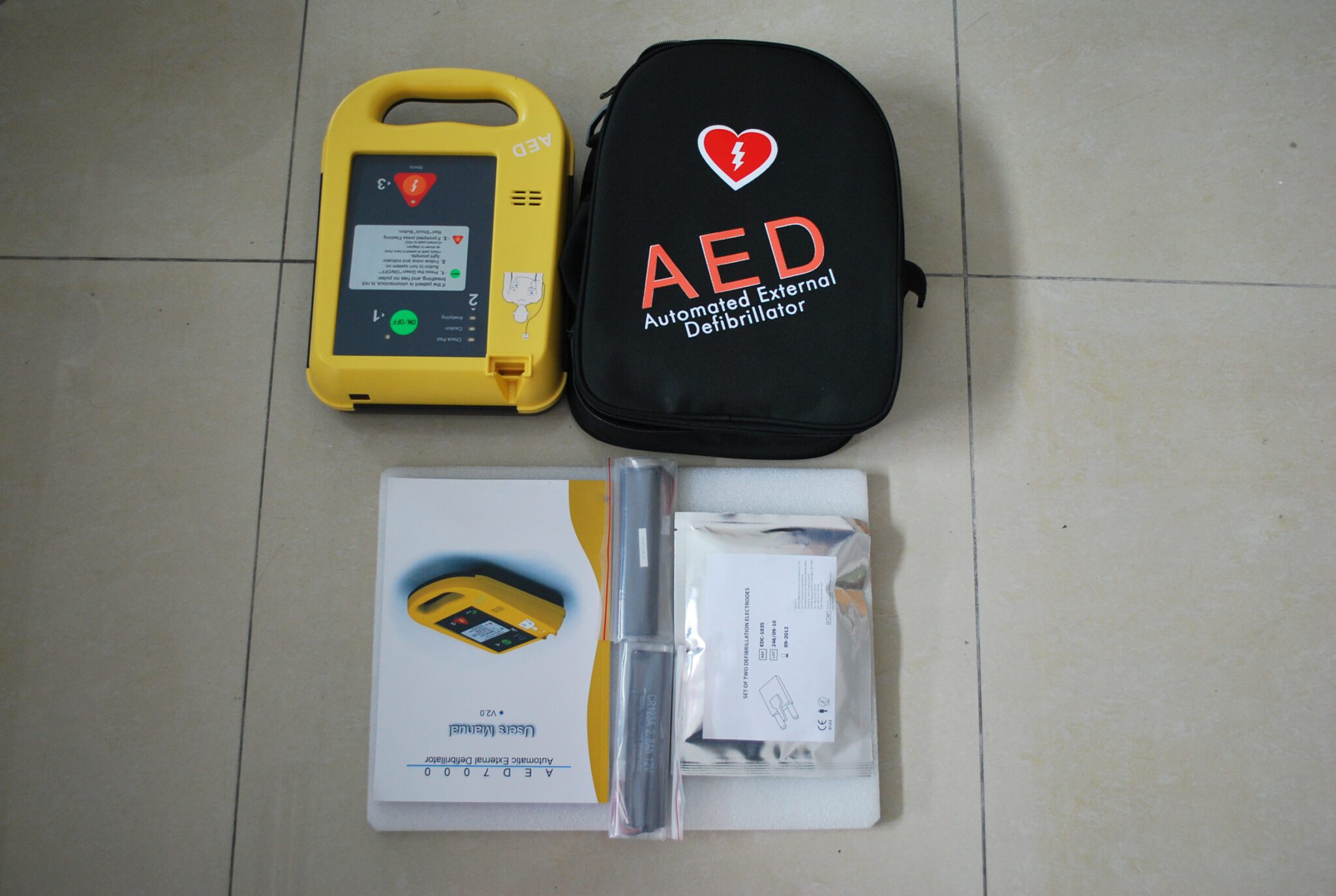 Medical Hospital Emergency Portable Aed Automatic External Biphasic ...